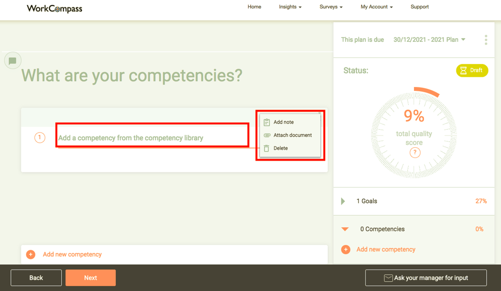 WorkCompass How-to Guide for Employees