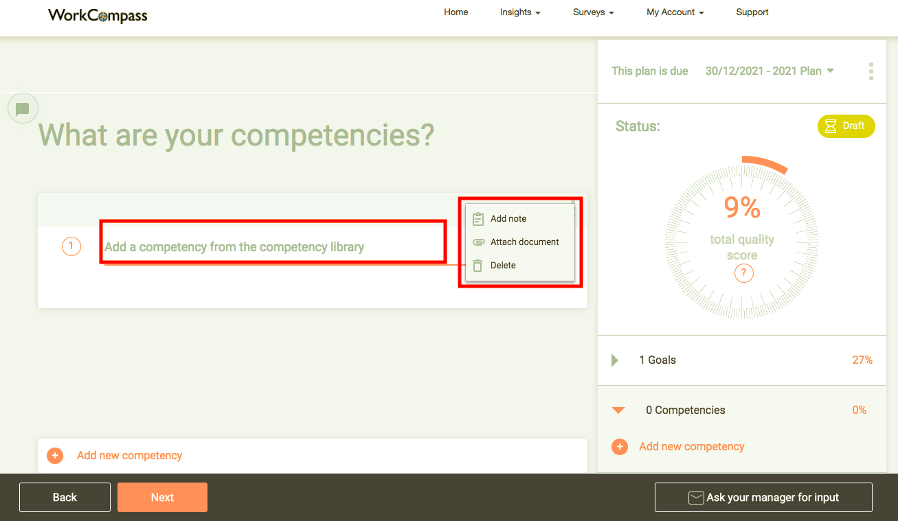 WorkCompass How-to Guide for Employees