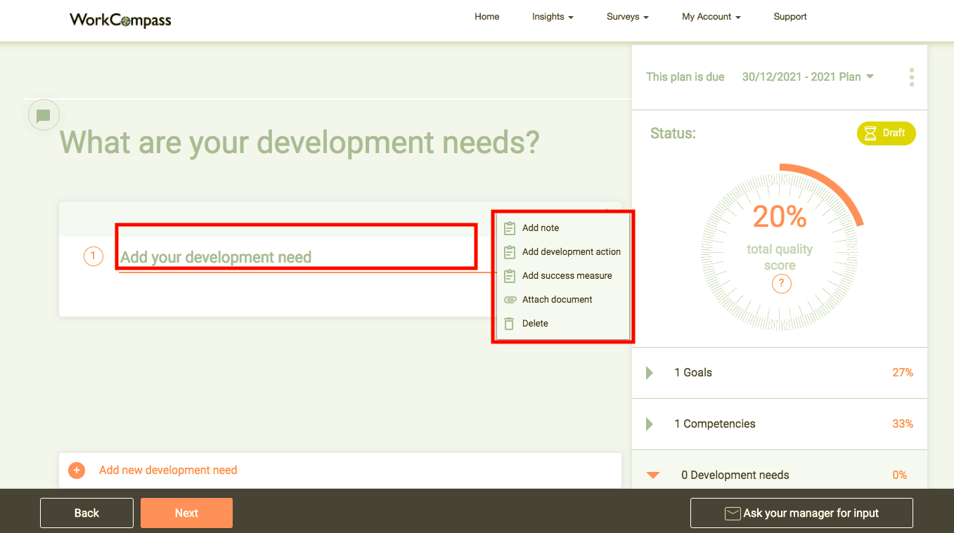 WorkCompass How-to Guide for Employees