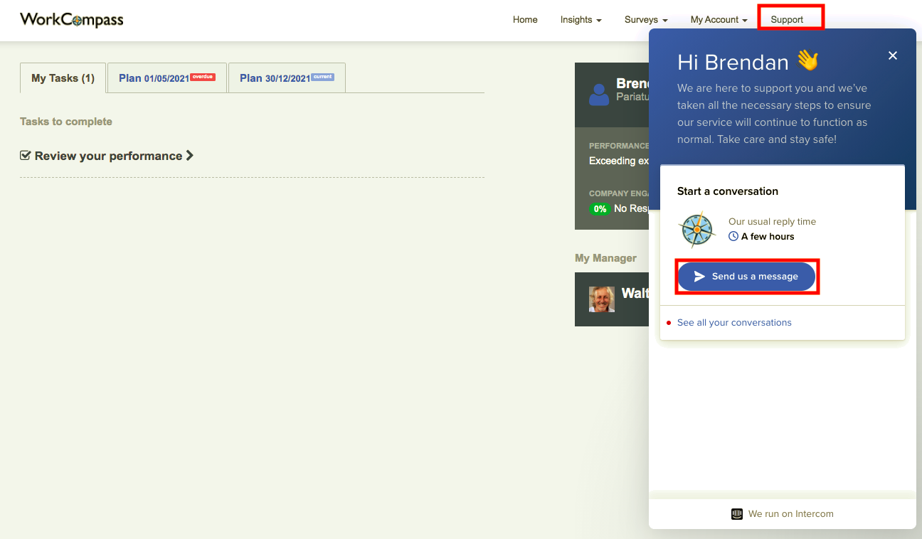 WorkCompass How-to Guide for Employees
