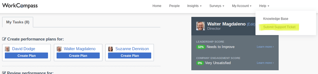 WorkCompass How-to Guide for Employees