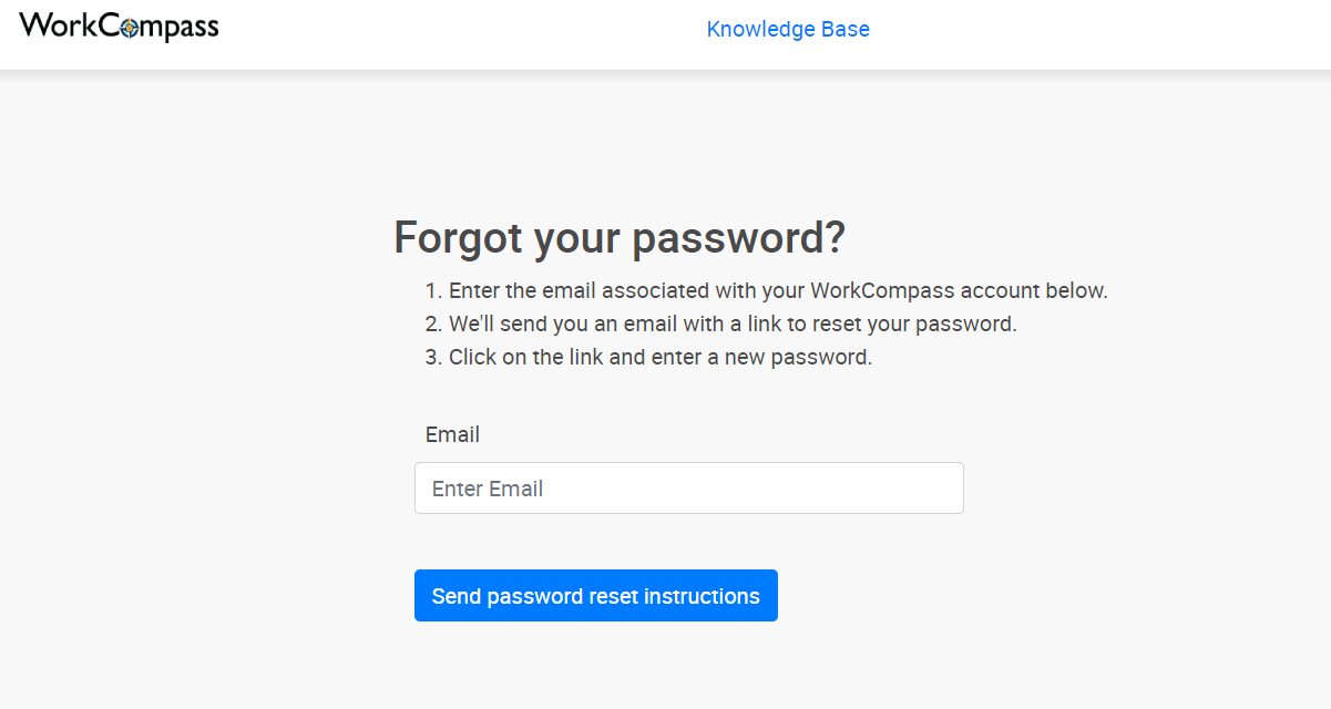 WorkCompass How-to Guide for Employees